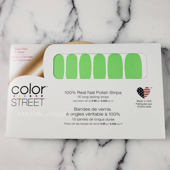 Color Street | Makeup | Retired Kilowatt Color Street Nail Strips ...
